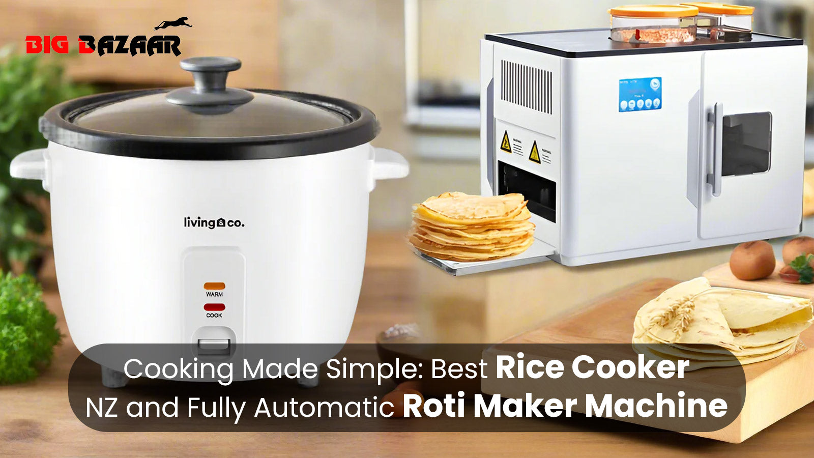 Best Rice Cooker NZ & Fully Automatic Roti Maker Machine | Bigbazaar ...