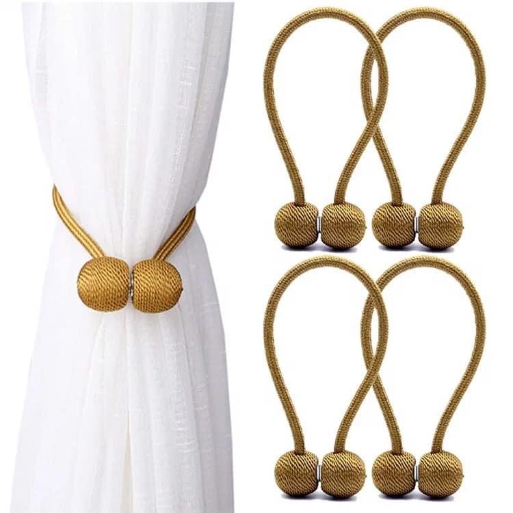 Curtain Tie Back Magnetic New Pentagram Curtain Tie Rope Tieback