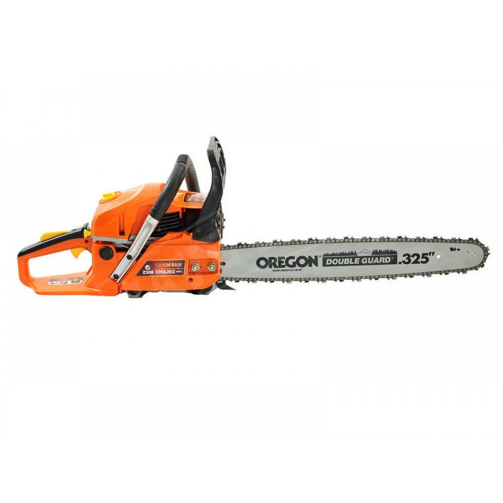 58cc Chainsaw | 20" OREGON Chain + Guide Bar | 2-Stroke Petrol Chainsa ...