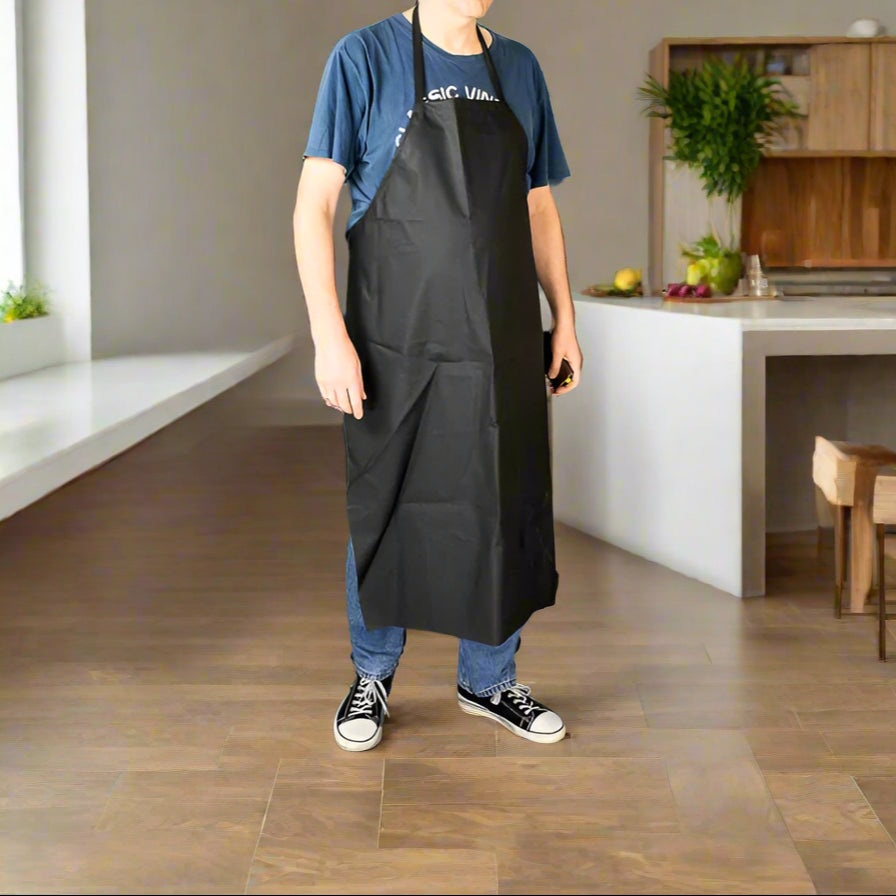 Butchers DCPR Wipedown Bib Apron - BLACK – Big Bazaar